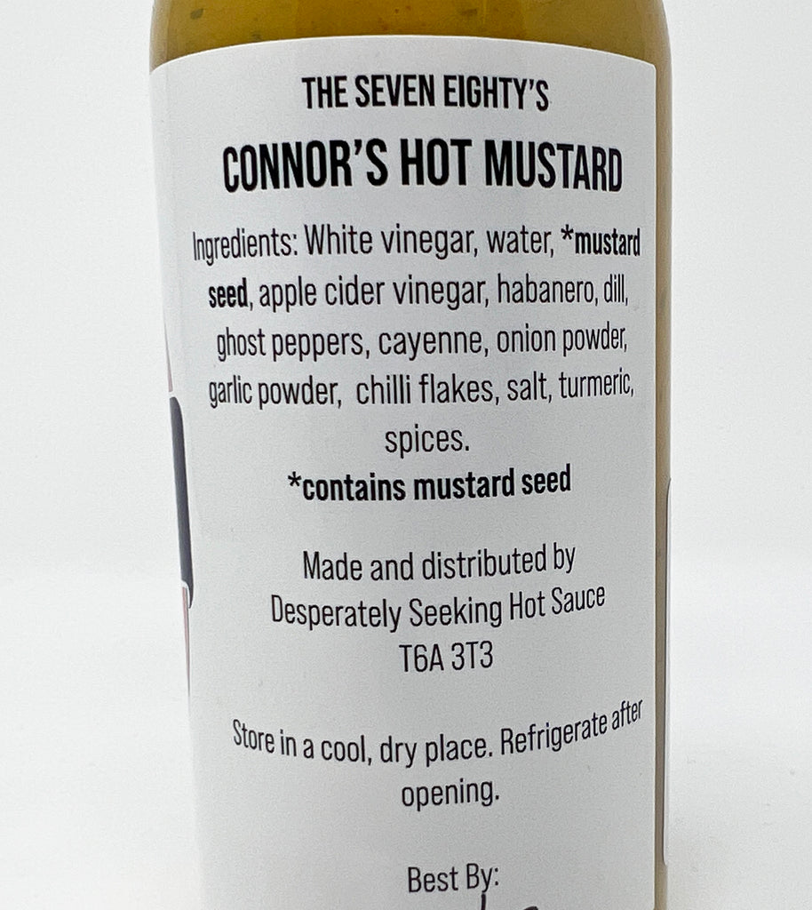 Connor's Hot Mustard – The Seven Eighty