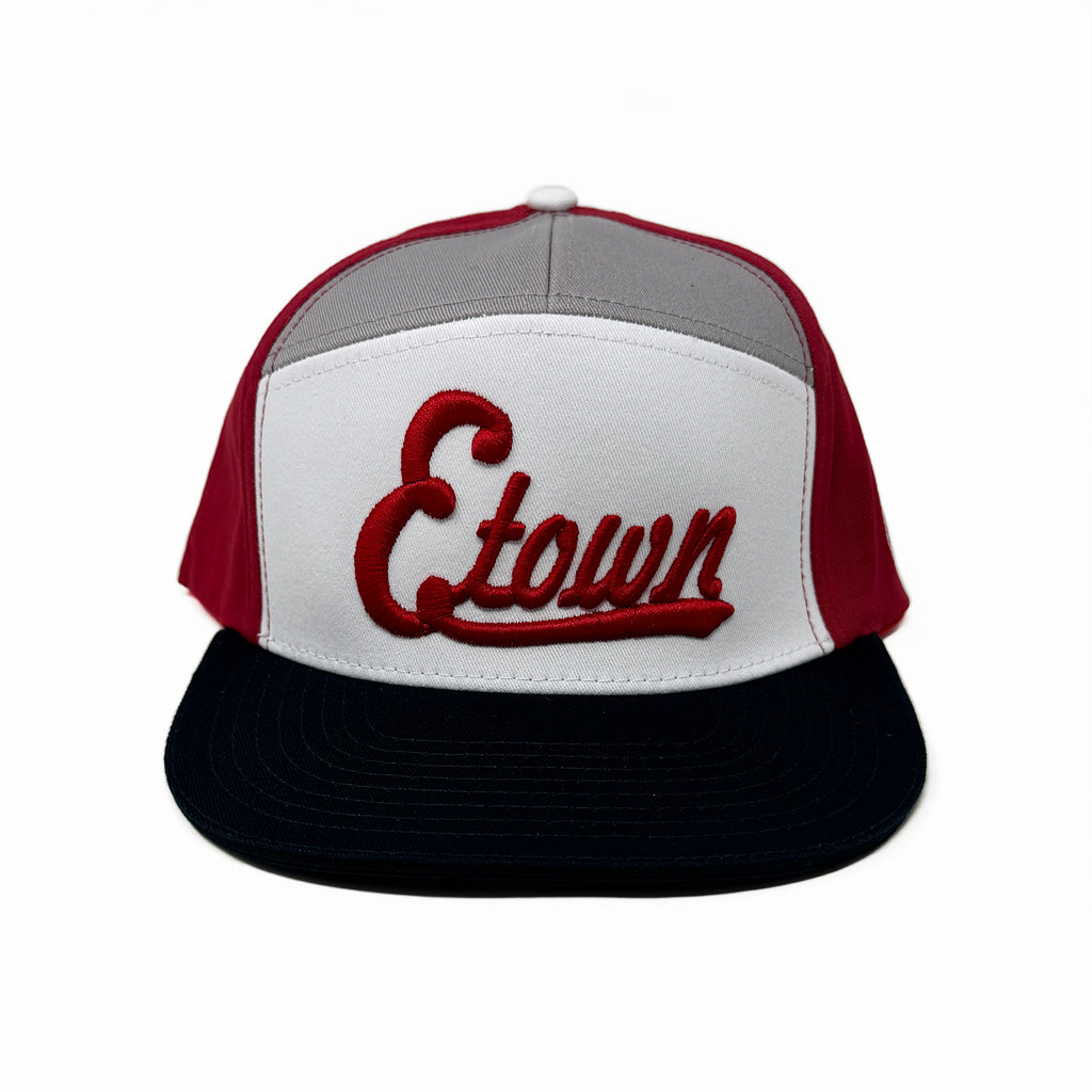 7 Panel Etown Script Hat – The Seven Eighty